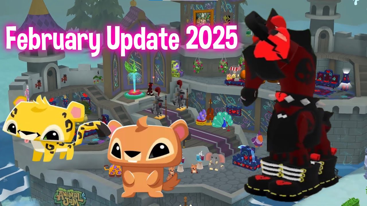 FEBRUARY UPDATE IN ANIMAL JAM | PET GROUNDHOGS, CHEETAHS, EMO GIRAFFES ...