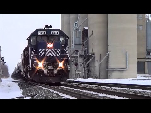 HLCX 6334 Leads CSX K635 RS3K horn rocks the Willard Sub - YouTube