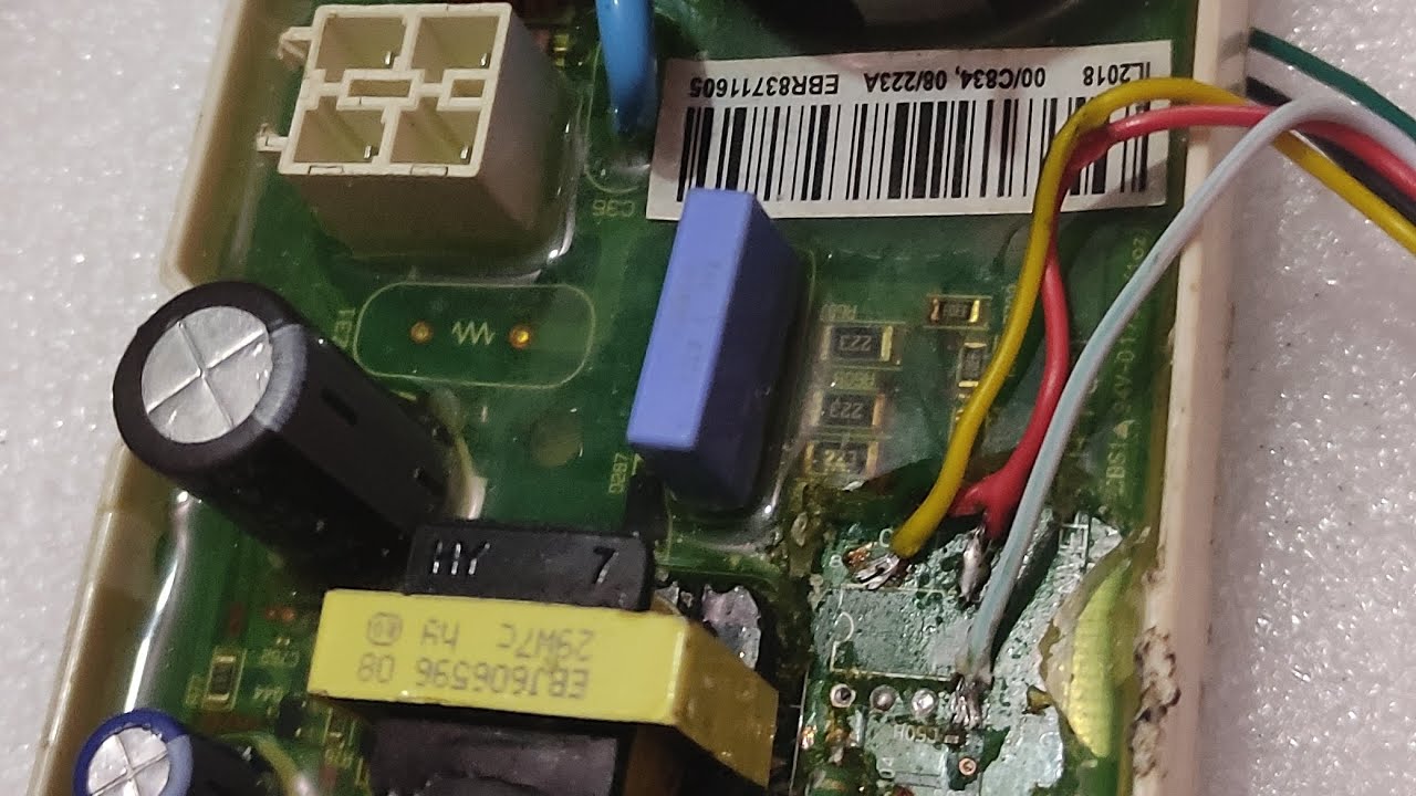 #wm lg inverter power ic a6053m#str module connection #pin details ...