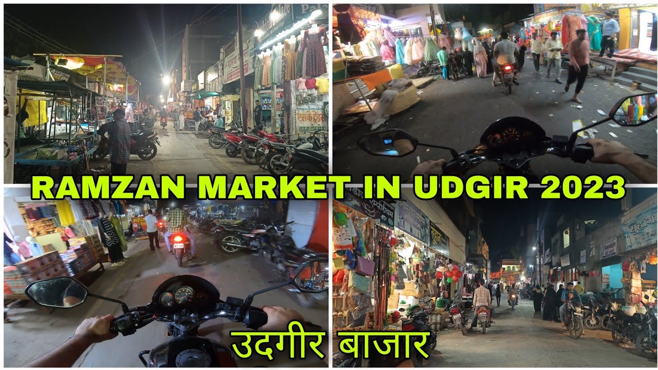 Udgir Market In Ramzan 2023 | Sultani Sarfaraz Vlogs | - YouTube