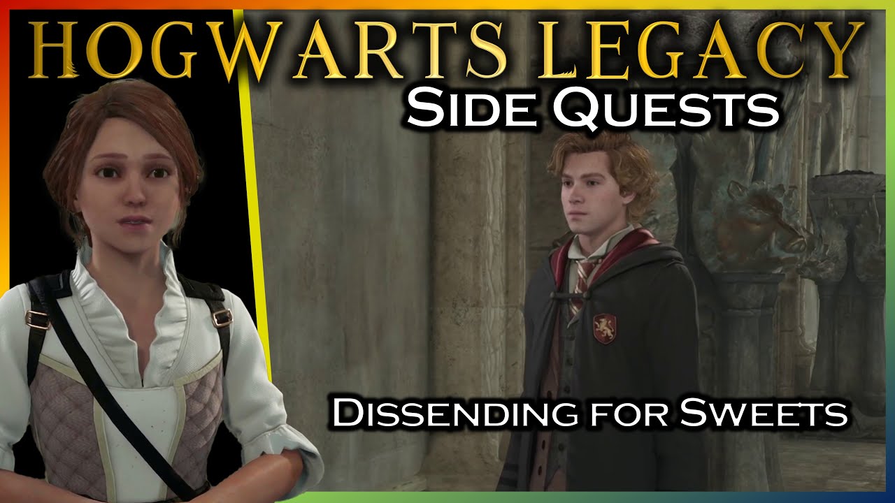 Dissending for Sweets \\ Hogwarts Legacy Side Quests \\ Ep02 - YouTube