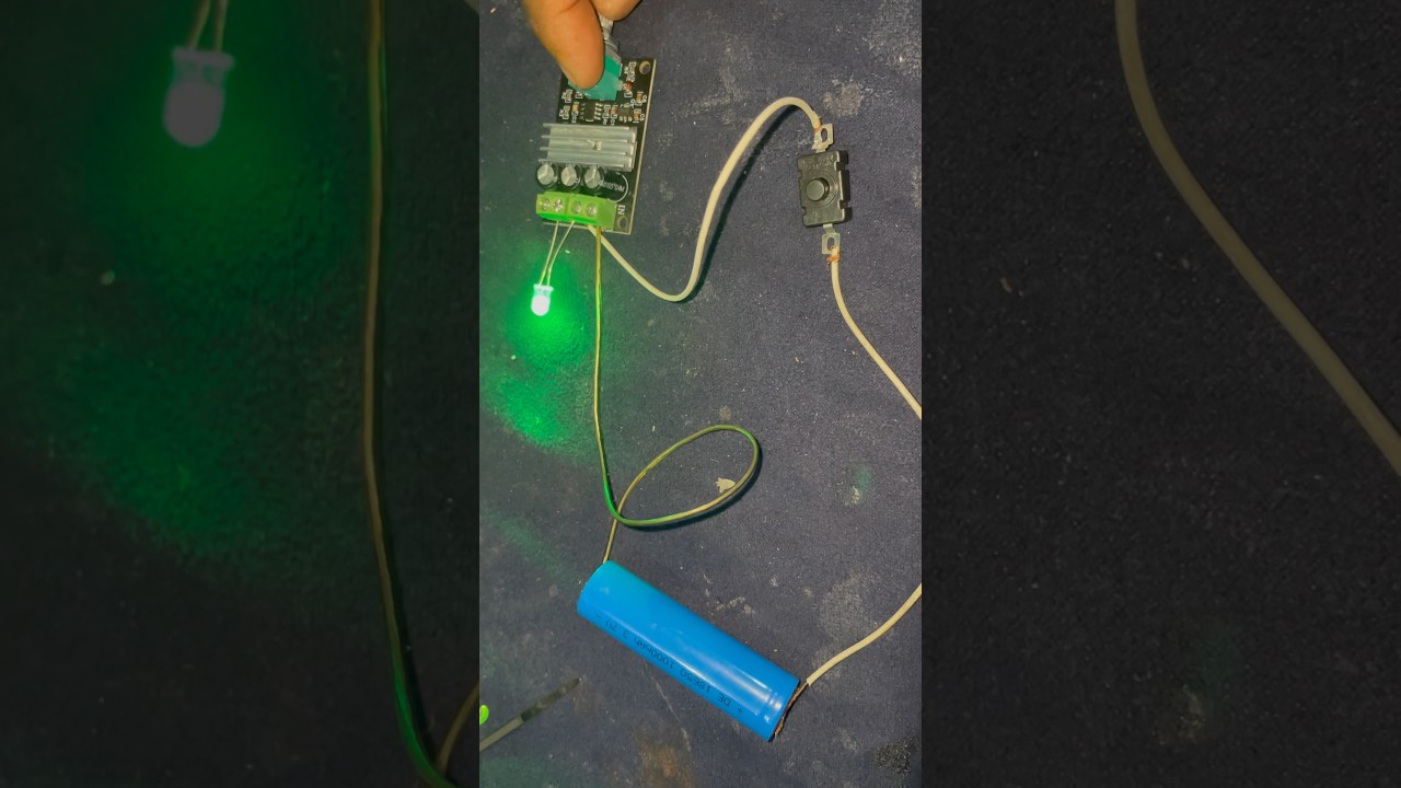 LED Dimmer control system #LED #voltageregulator - YouTube