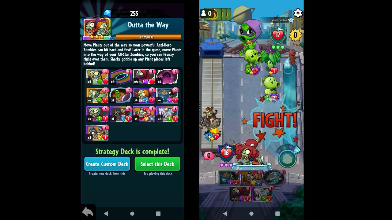 Outta the Way | Plant Vs Zombie Hero | Neptuna Gameplay - YouTube