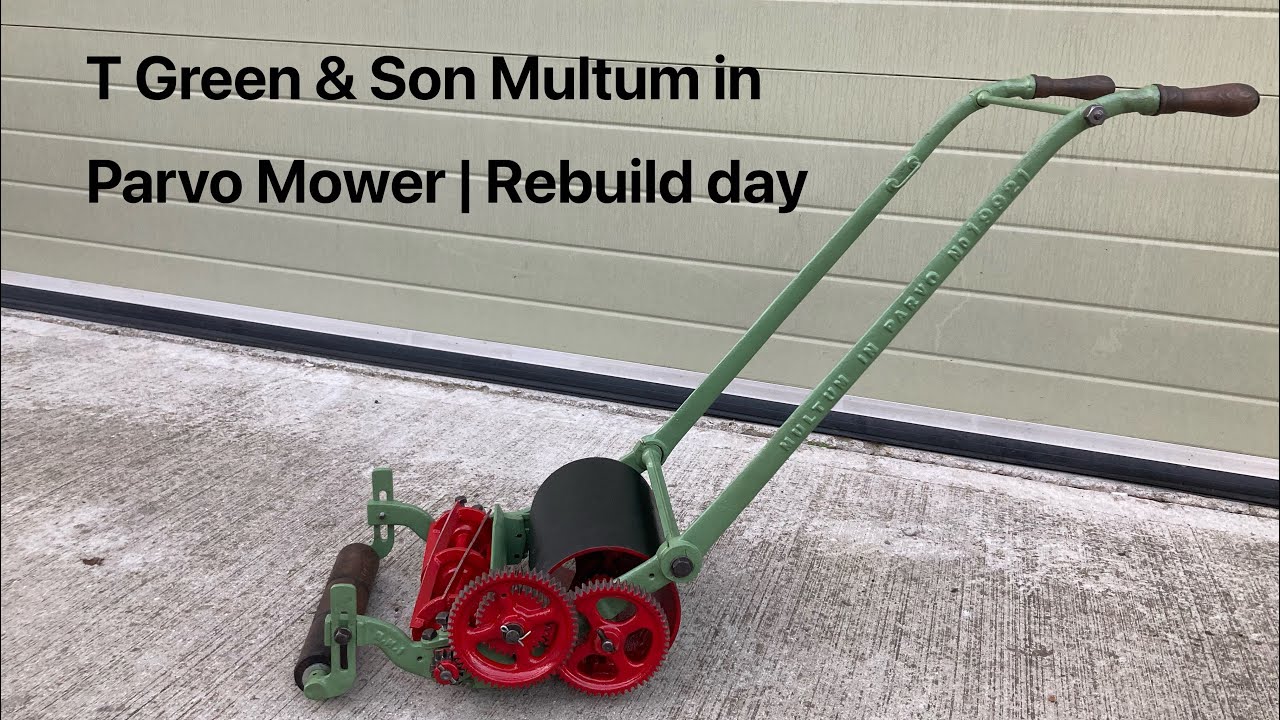T Green & Son Multum in Parvo Mower | Rebuild day - YouTube