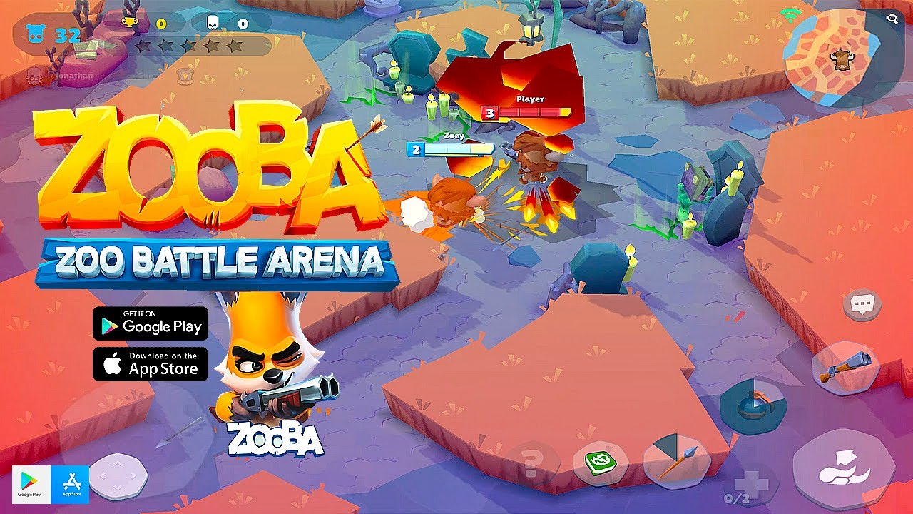 ZOOBA: ZOO BATTLE ROYAL GAMES - 2025 Gameplay (iOS, Android) Online ...