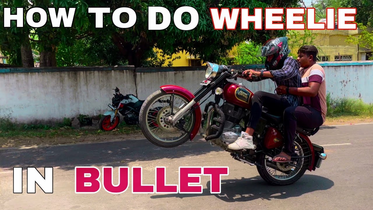 Learn How To Do Wheelie In Bullet🔥 || Bullet Wheelie 🥵#wheelie - YouTube
