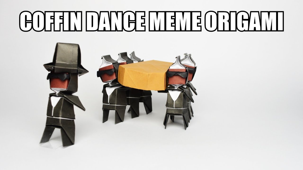 COFFIN MEME ORIGAMI - YouTube