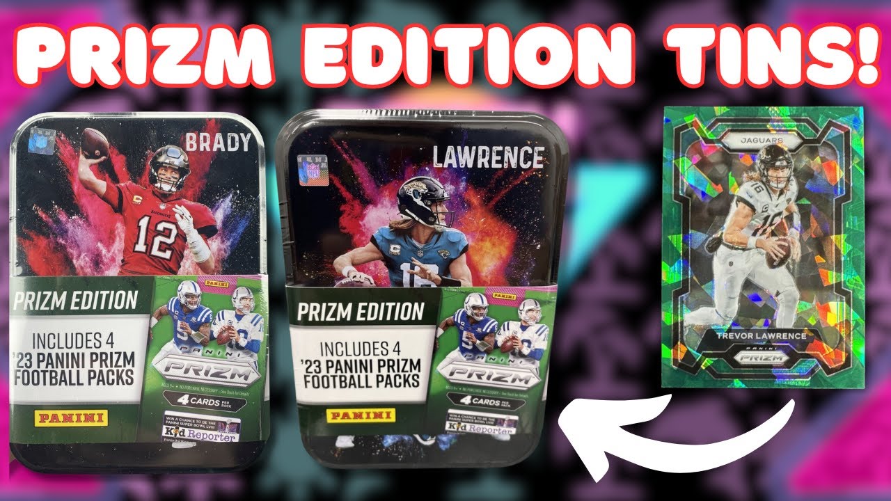NEW FOOTBALL TINS! 2023 Football Tin Prizm Edition! - YouTube