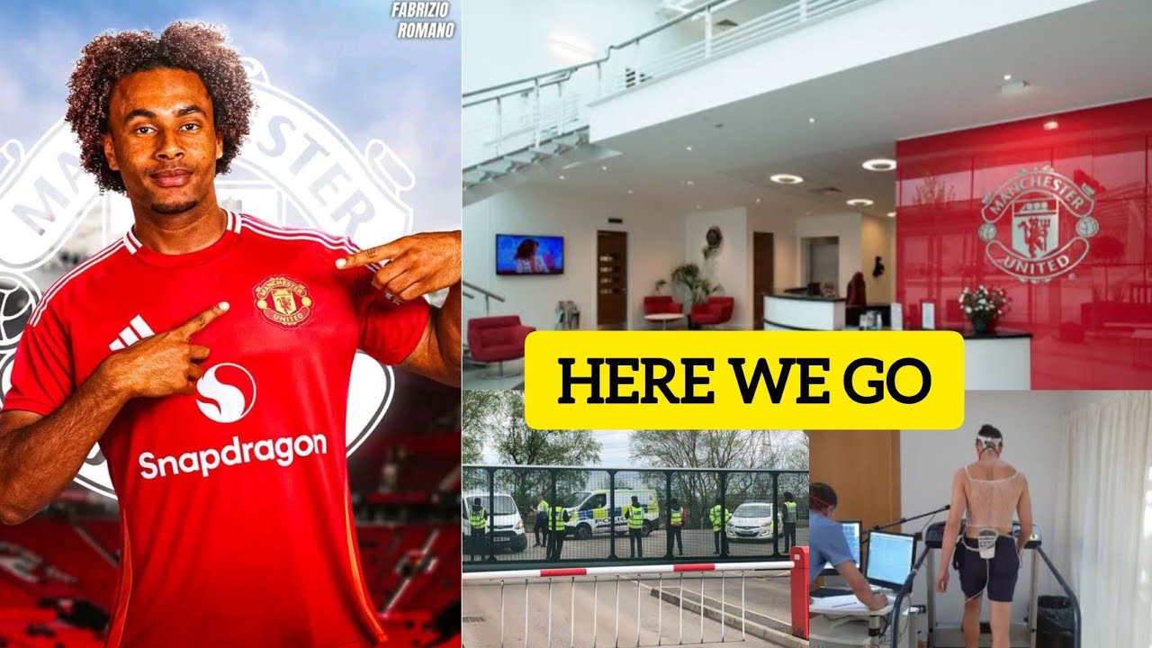 DEAL DONE MANCHESTER UNITED'S FIRST SIGNING COMPLETED! JOSHUA ZIRKZEE ...