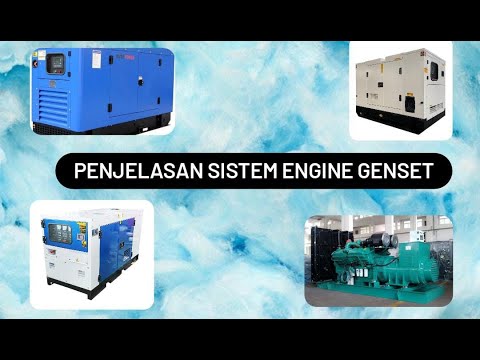 PENJELASAN SISTEM ENGINE GENSET - YouTube