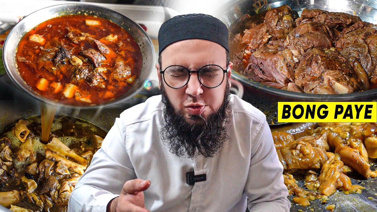 EXPLORING WINTER SPECIAL FOODS IN LAHORE | BEST BONG PAYE | WINTER ...