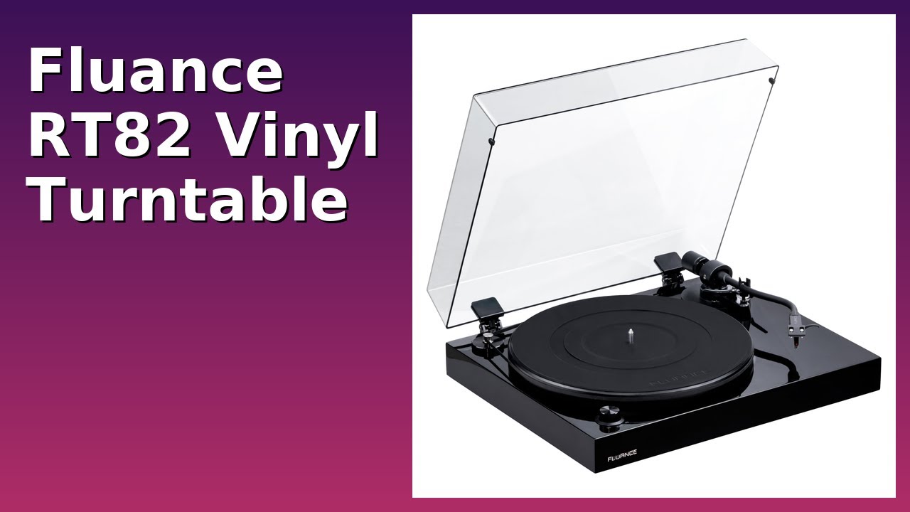 REVIEW (2026): Fluance RT82 Vinyl Turntable. Features. - YouTube