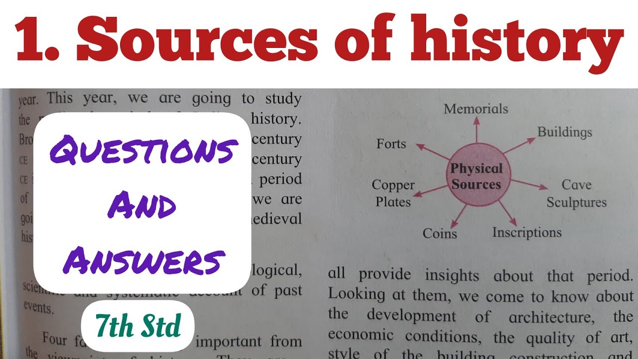 7th Std History Chapter 1 Sources Of History Questions Answers 7th-std-history-chapter-1-sources-of-history-questions-answers