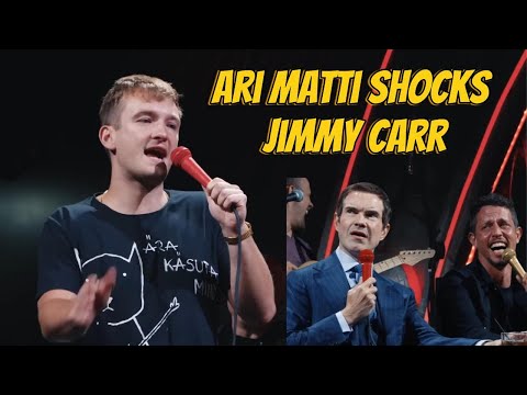 Ari Matti With a Joke So Dark it Shocked Jimmy Carr