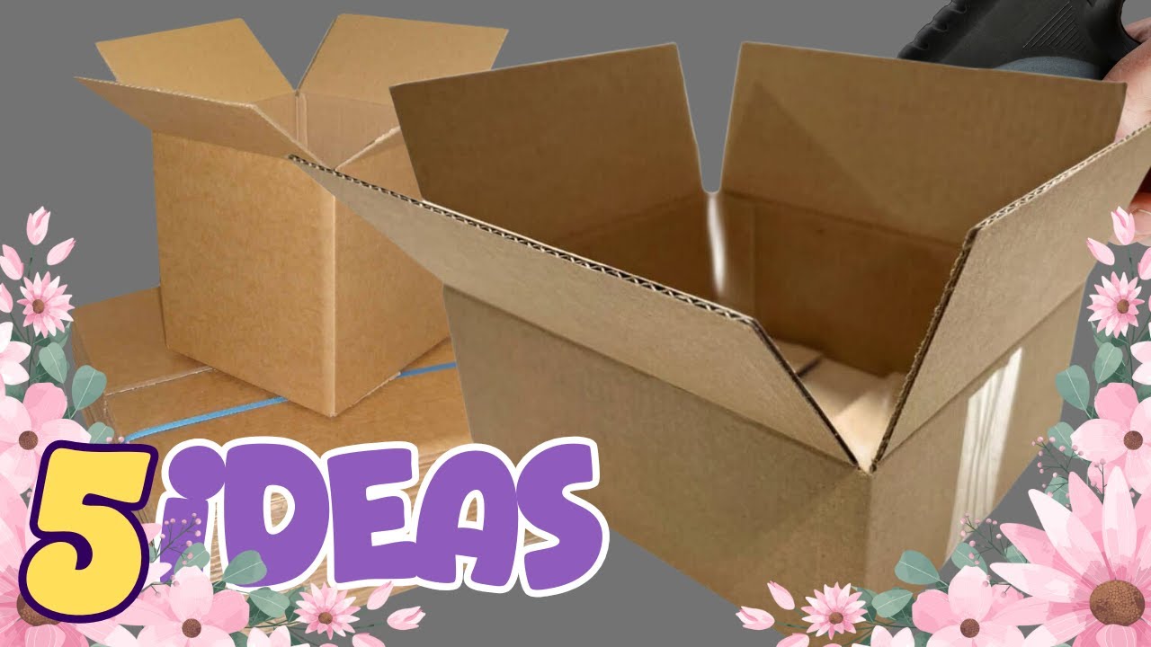 5 BEST CARDBOARD BOXES IDEAS YOU WANT TO MAKE WHEN YOU'RE AT HOME ...