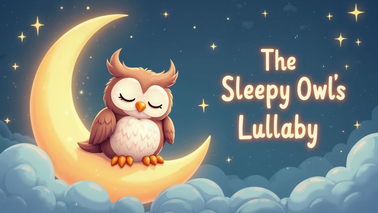 The Sleepy Owl's Lullaby 🦉 | Calming Bedtime Song for Kids - YouTube