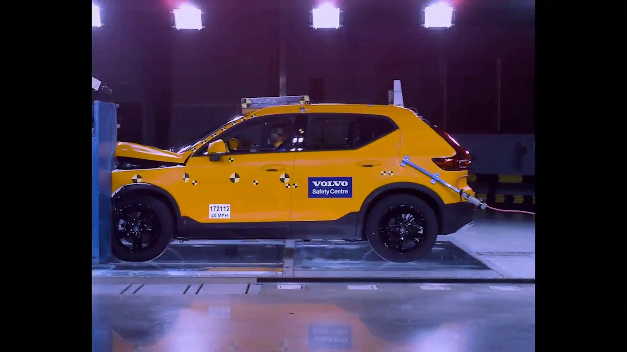 2018 Volvo XC40 Crash Test - Safety First with Volvo - YouTube