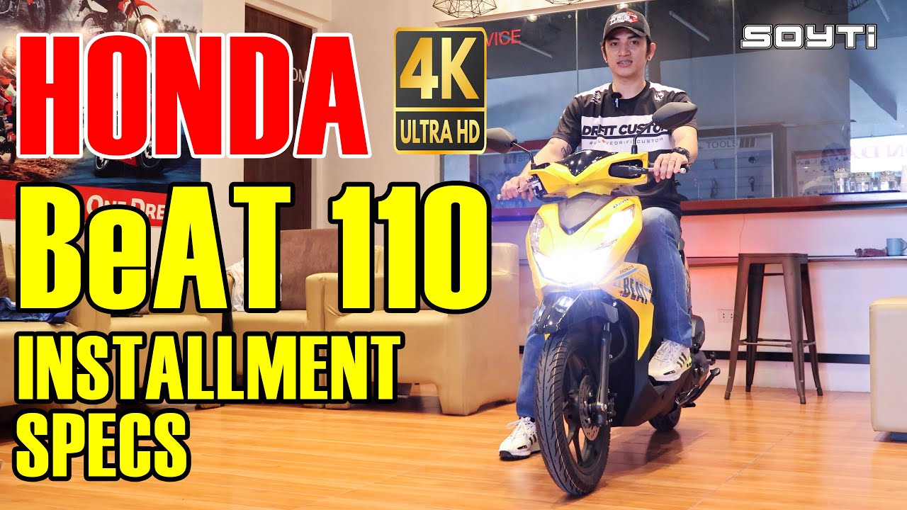 HONDA BEAT 2023 CLIPPER YELLOW INSTALLMENT PRICE SPECS - YouTube