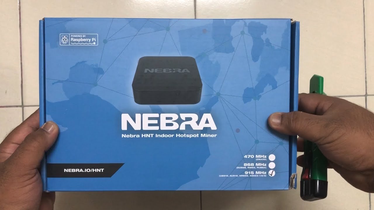 UNBOXING NEBRA HNT Helium Indoor Hotspot Miner Malaysia Edition 2021 ...