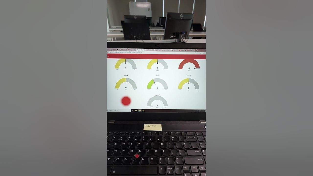 nodered-python-robot same time - YouTube