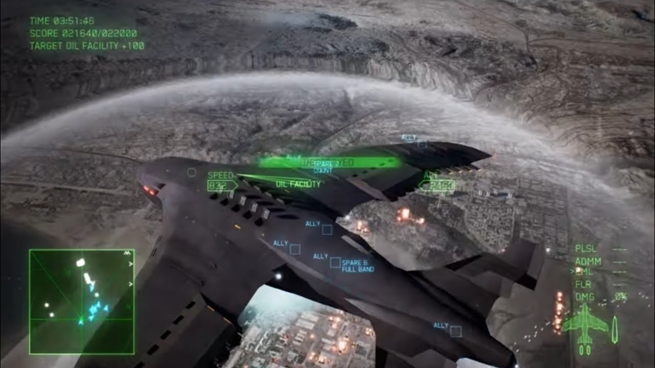 Ace Combat 7: Gleipnir Shock Cannon - YouTube