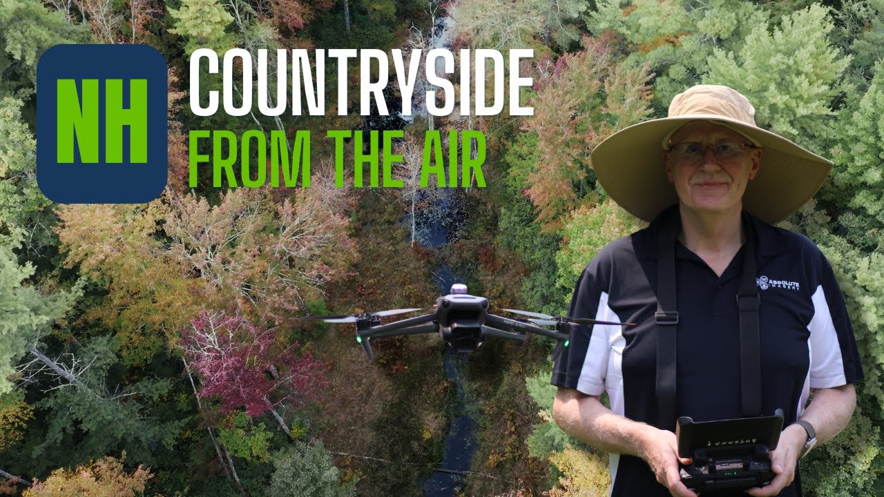New Hampshire Countryside (Hollis and Nashua) in Early Autumn from the ...