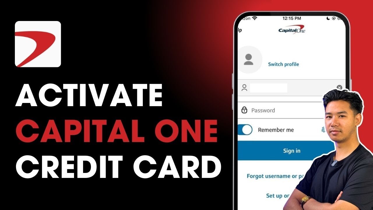 How to Activate Capital One Credit Card - YouTube