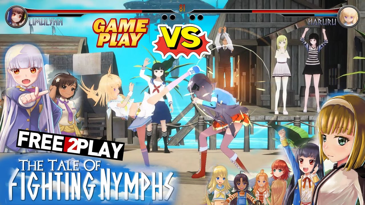 The Tale of Fighting Nymphs ★ Gameplay ★ PC Steam [ Free to Play ...