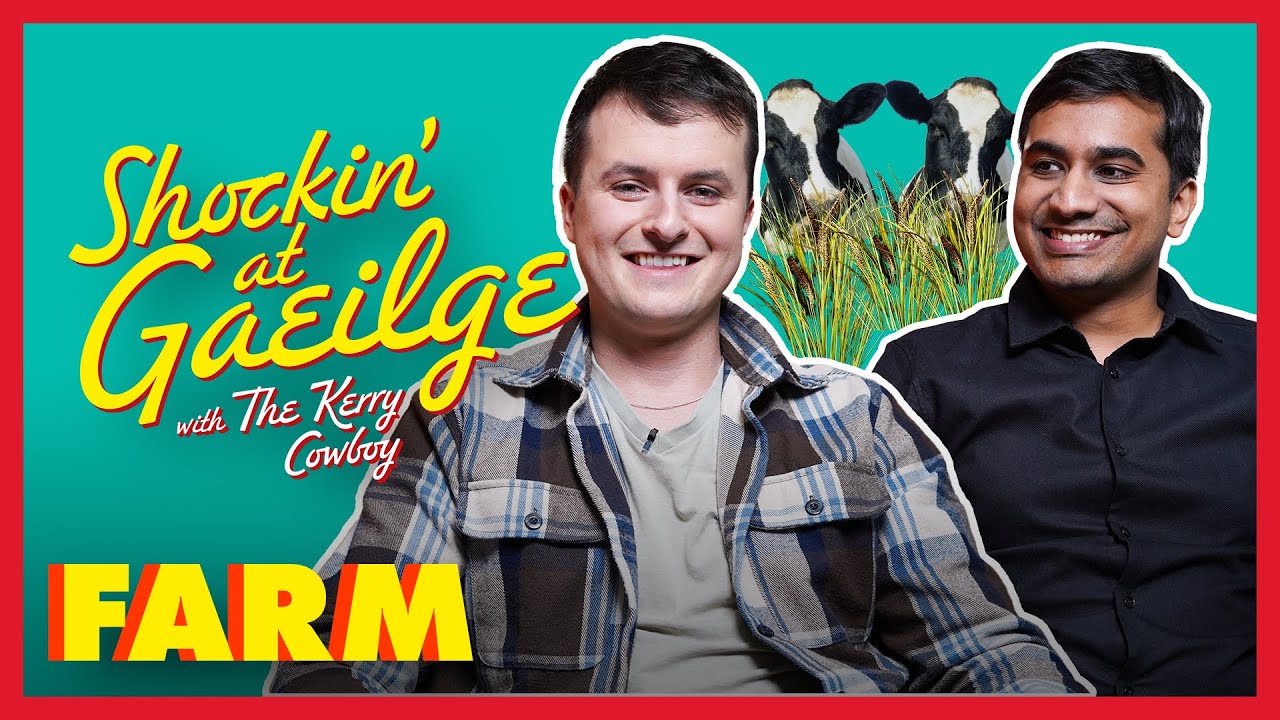 Irish on the farm 🐄 | Shockin' at Gaeilge with The Kerry Cowboy | Feat ...
