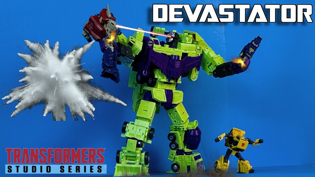 THIS FIGURE IS OUTSTANDING! Transformers Studio Series 86 DEVASTATOR ...