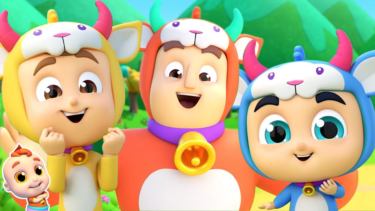 The Three Billy Goats Gruff Story, Children Fairytales and Cartoon ...