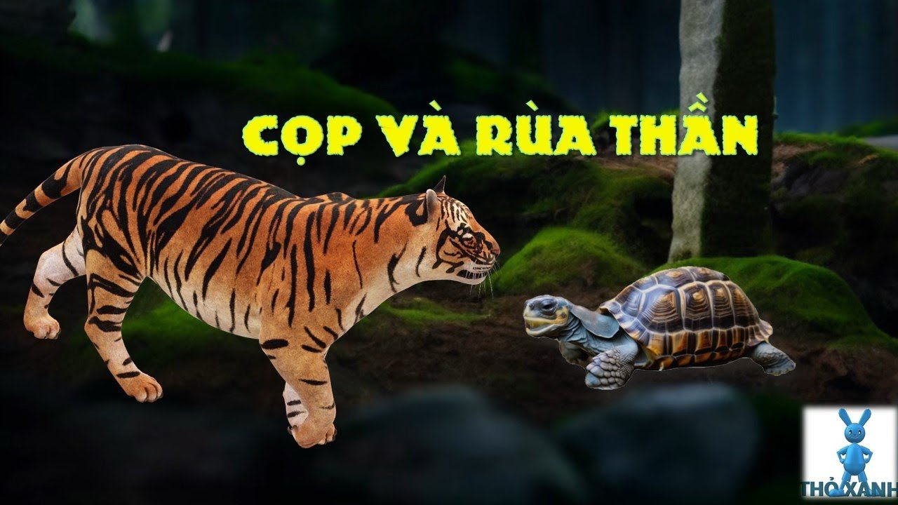 Hoạt hình cho Bé🐅Tập 18🐢 CỌP VÀ RÙA THẦN🐢@bluebunnythoxanhtv - YouTube