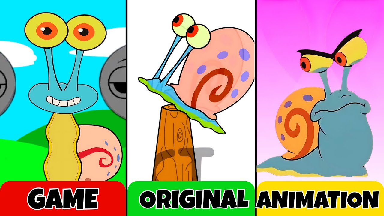 My NEW! Sprunki OC: Gary (From SpongeBob Squarepants!) Animation vs ...