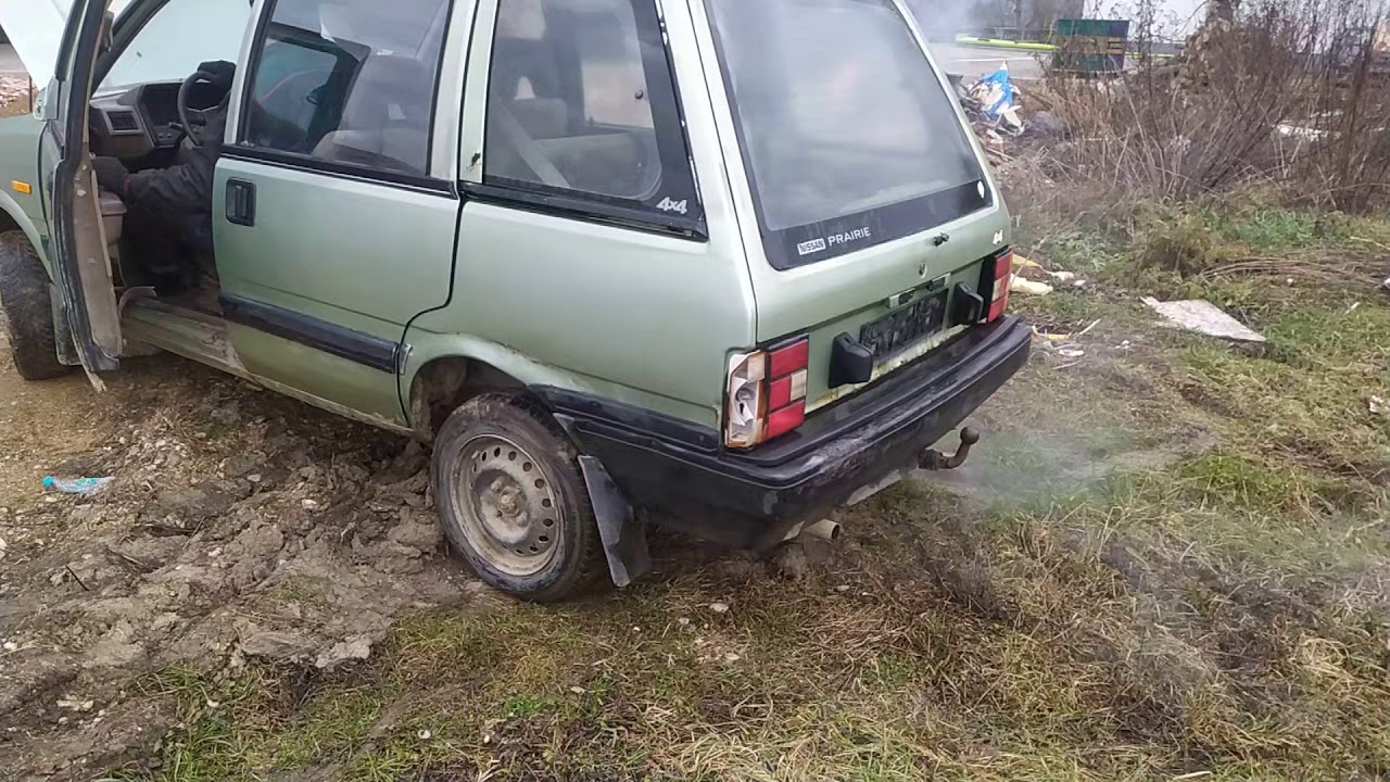 NISSAN PRAIRIE 4X4 - YouTube