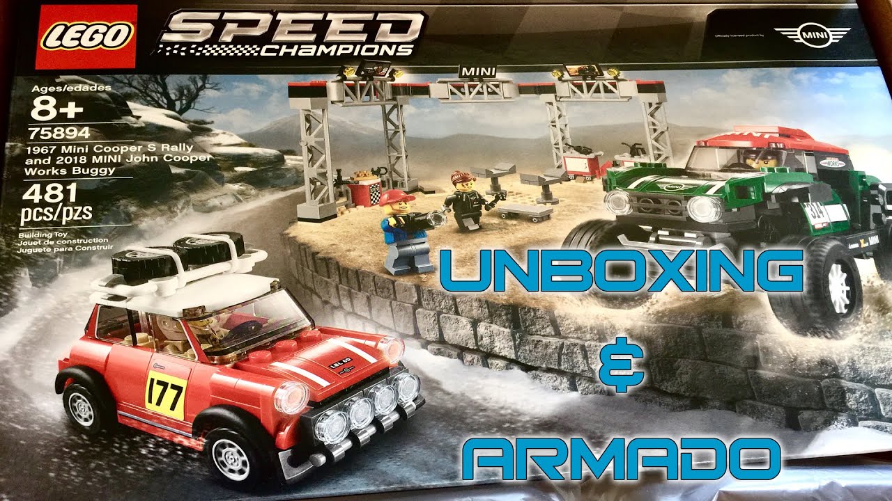 Lego Speed Champions Mini Cooper Armado y Unboxing - YouTube
