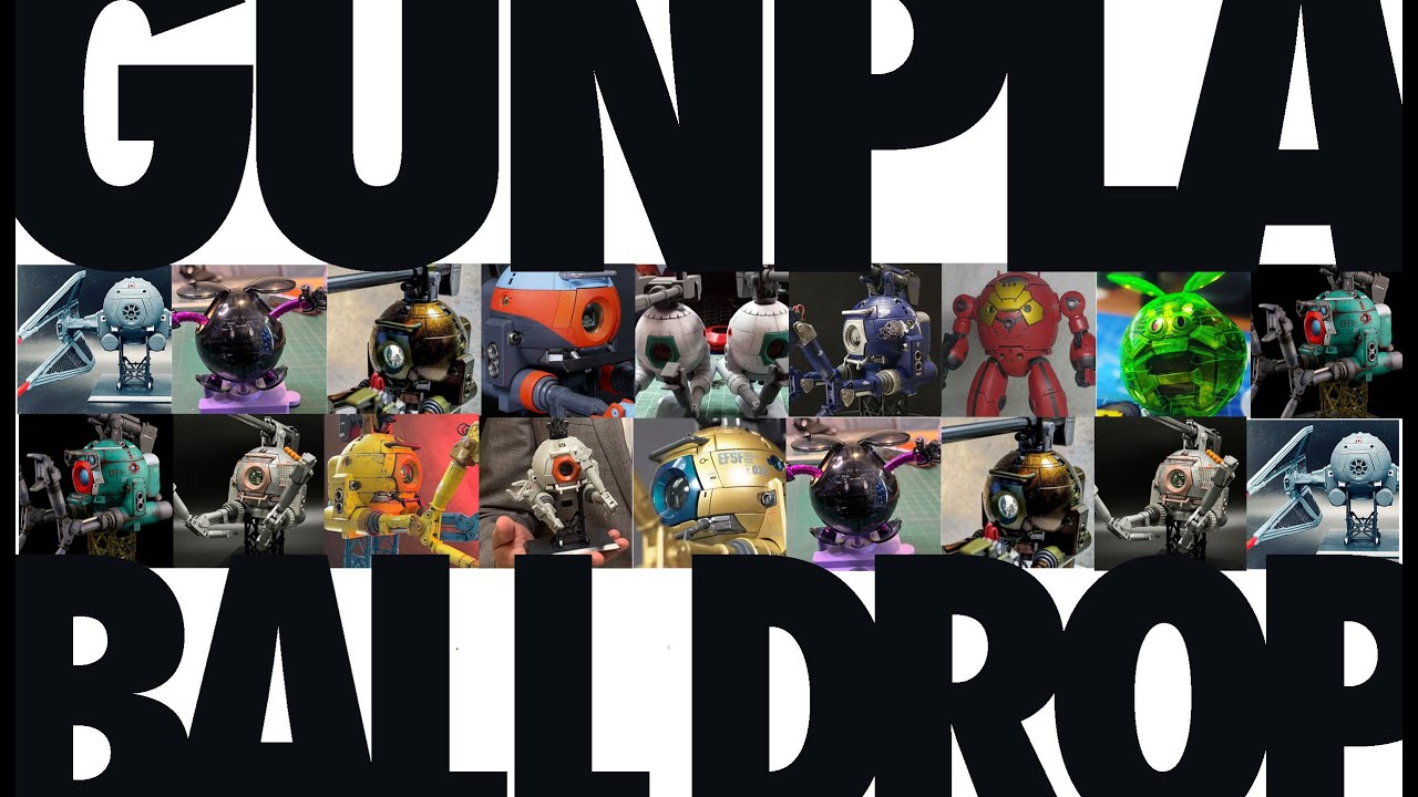 GUNPLA BALL DROP 2022 REVIEW! Community Build 13 Amazing Models from 13 ...