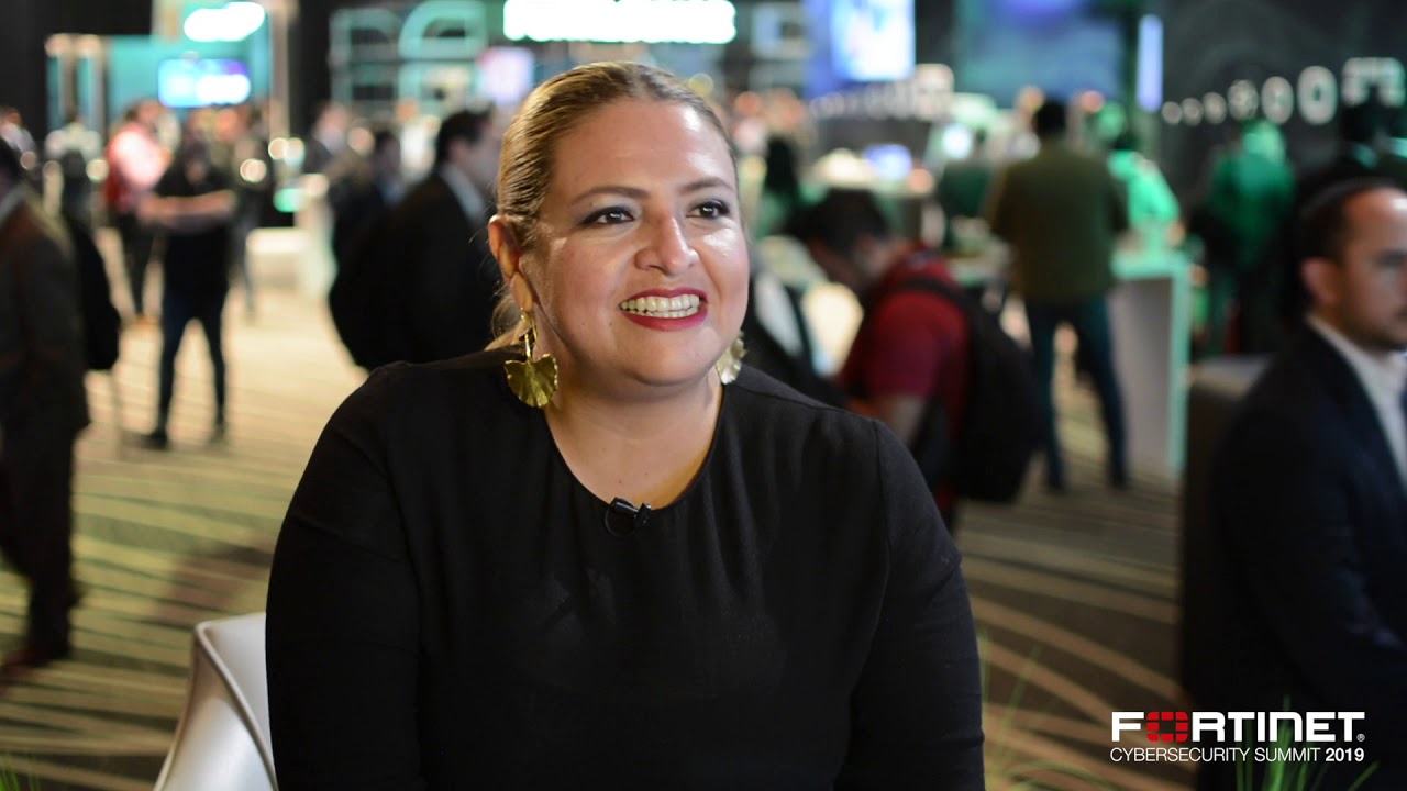 Entrevista con María José Albarran en el Fortinet Cybersecurity Summit ...