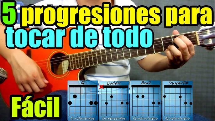 Progresiones De Acordes De Guitarra Faciles