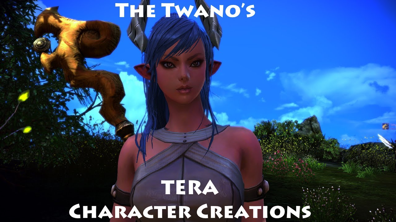 TERA - Character Creation (Cute Female Castanic) #1 - YouTube