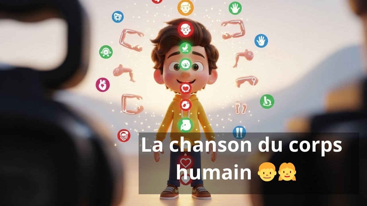 Apprends les parties du corps en chantant - YouTube