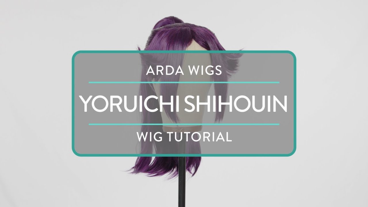 Bleach: Yoruichi Shihouin Wig Tutorial - YouTube