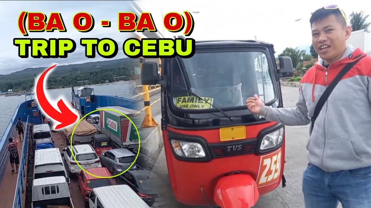 LONG DISTANCE TRIP NI (BAO-BAO TRICYCLE) BOUND TO CEBU PROVINCES - YouTube