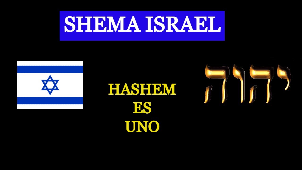 SHEMA YISRAEL (Escucha Israel) CANTO HEBREO- ESPAÑOL - YouTube