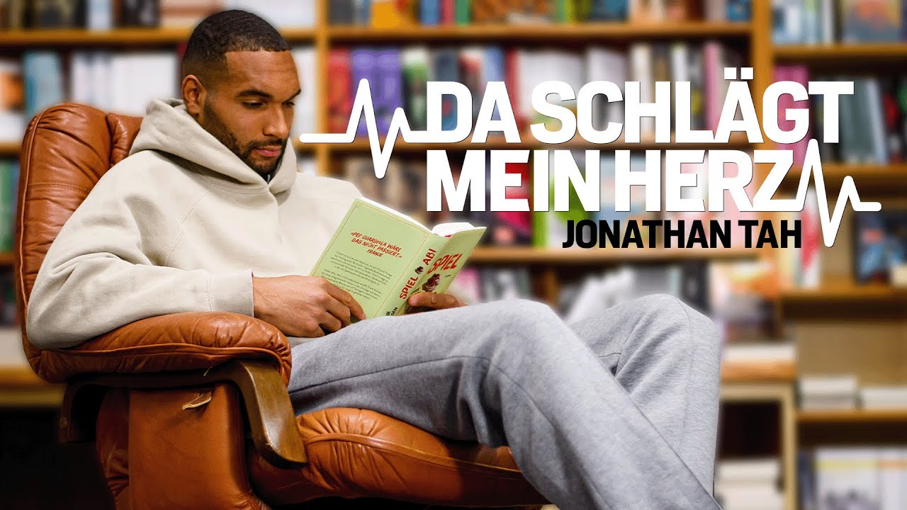 "Lesen inspiriert mich" | Mit Jonathan Tah in der Buchhandlung - YouTube