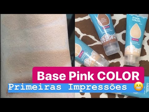 BASE PINK COLOR - MINHAS PRIMEIRAS IMPRESSÕES - YouTube