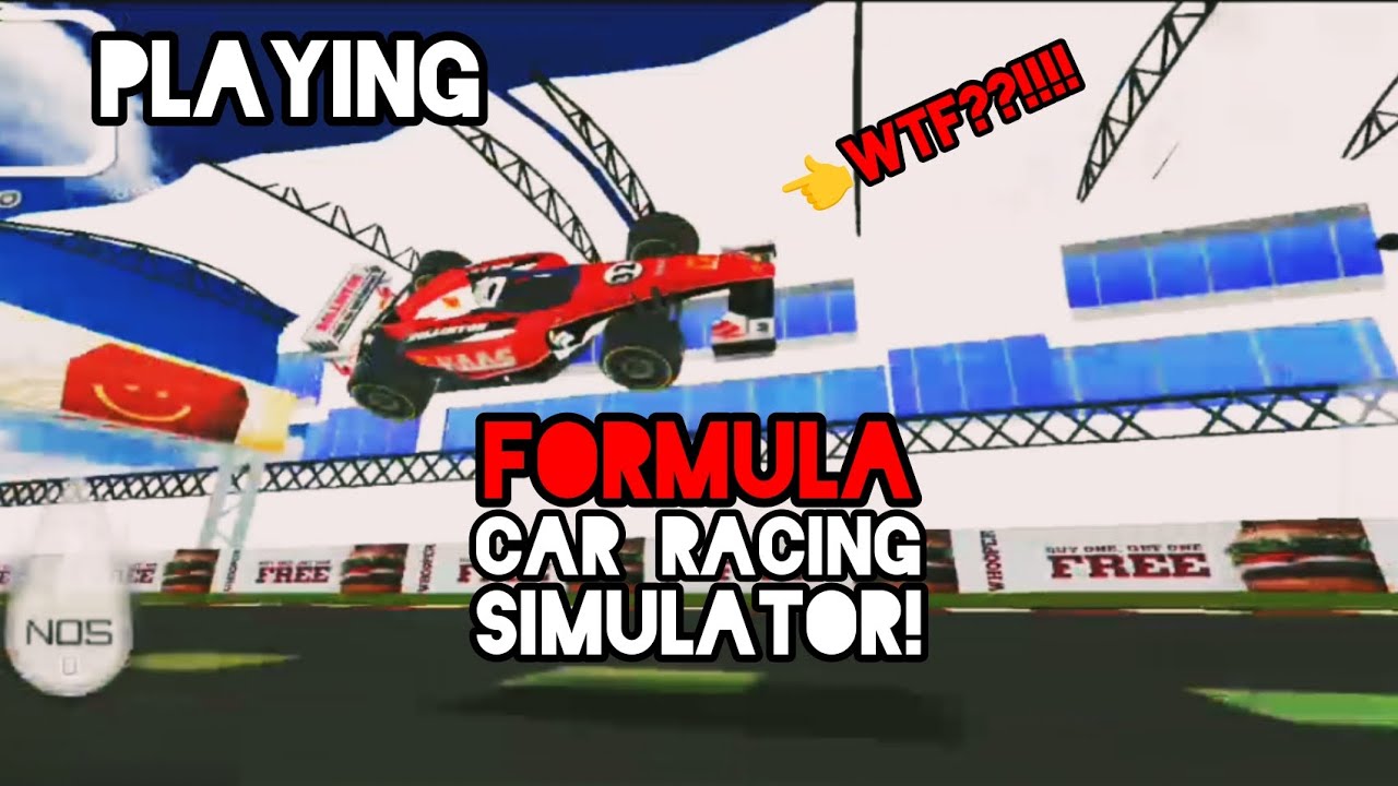 Playing Formula Car Racing Simulator! - YouTube