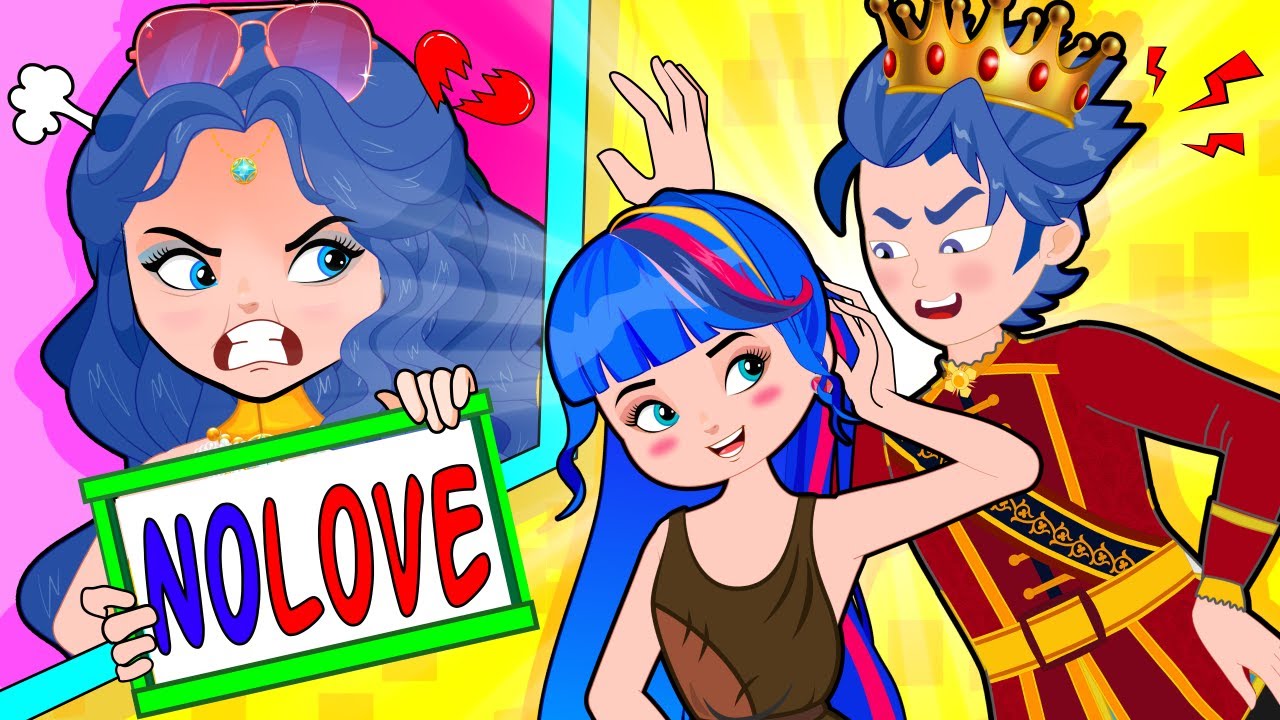 PRINCE FALL IN LOVE WITH POOR PRINCESS, But Forbidden Love! Sad Love ...