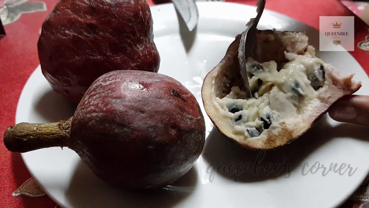 EATING ANONAS FRUIT - YouTube