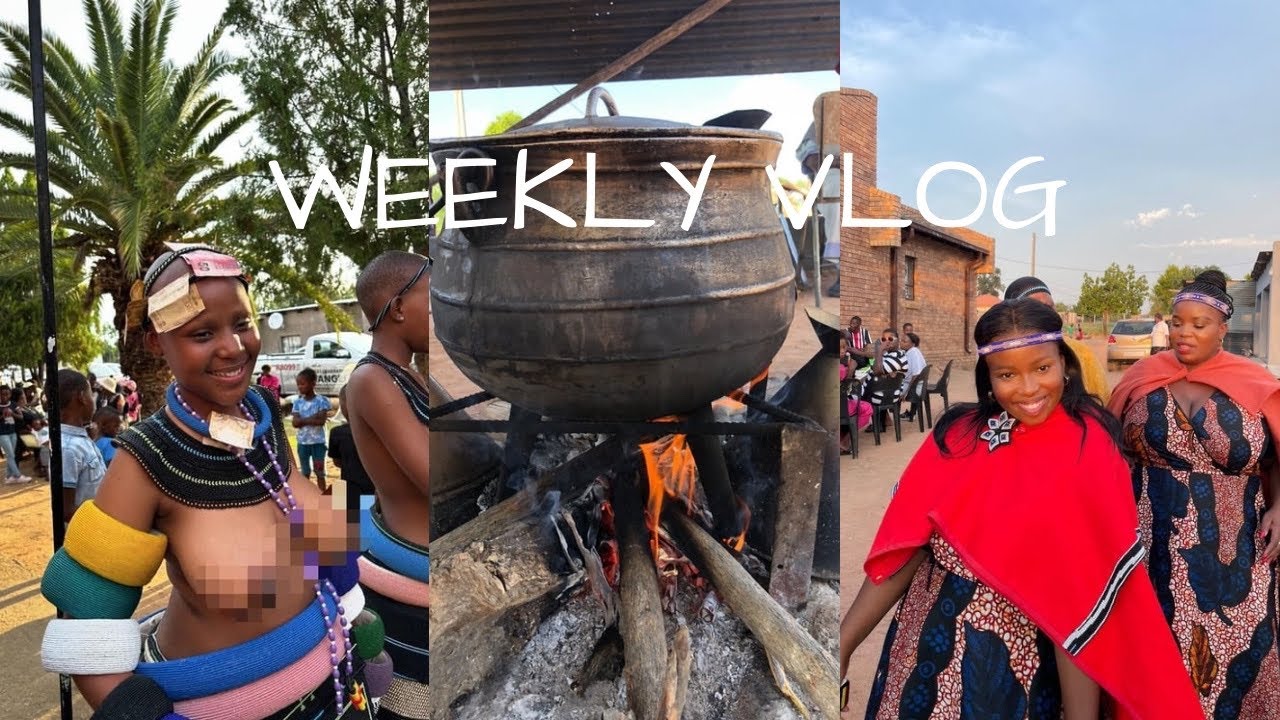 WEEKLY VLOG || UMHLUBULO KWANTULI KOJIM - YouTube