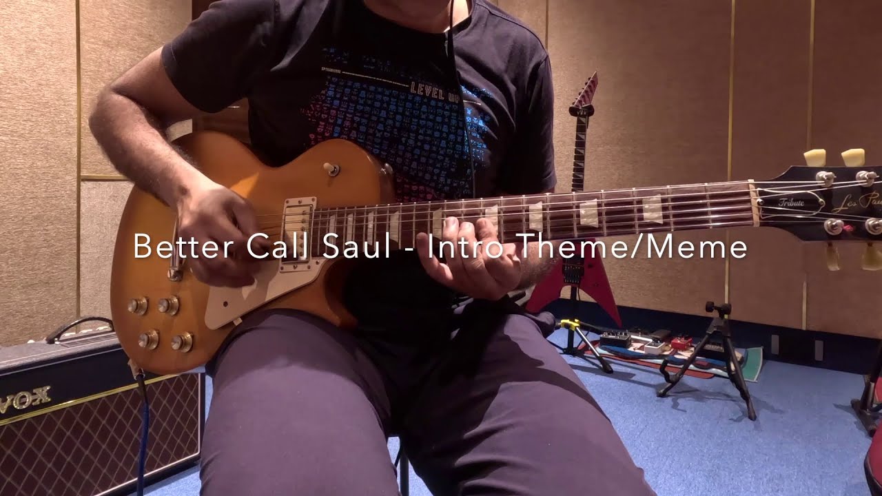 Better Call Saul Guitar Theme cover - YouTube